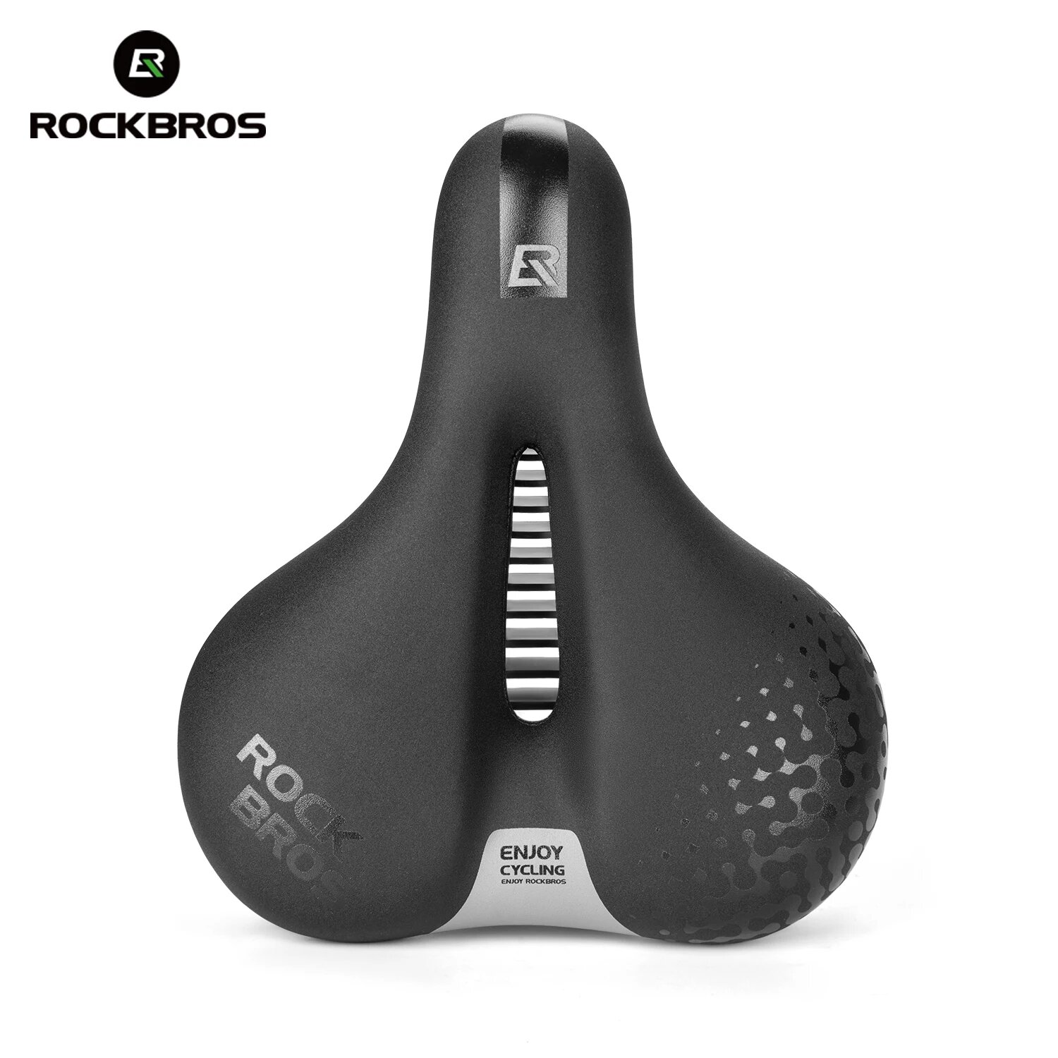 ROCKBROS Велосипедное седло черное, Color: 380033001