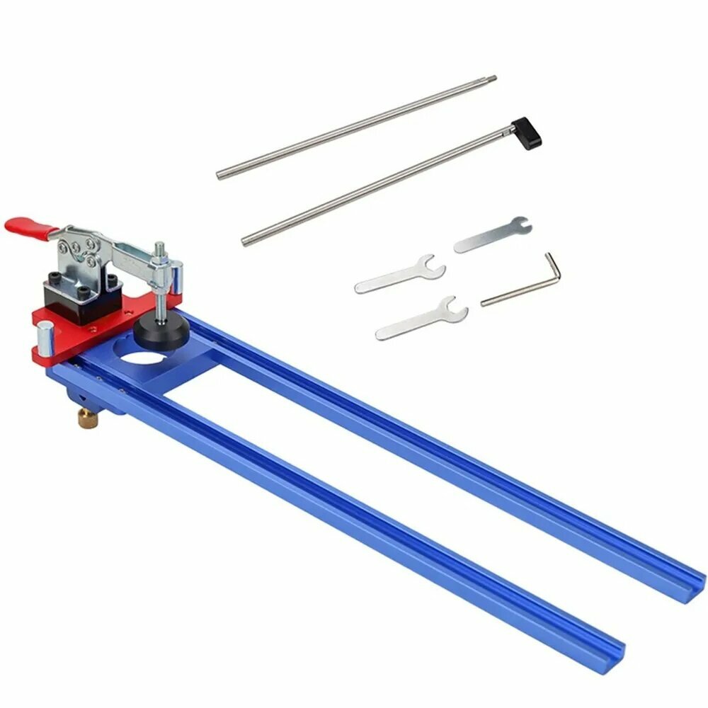 Кондуктор Для Установки И Пробивки Отверстий Под Направляющие Ящиков - Регулируемый