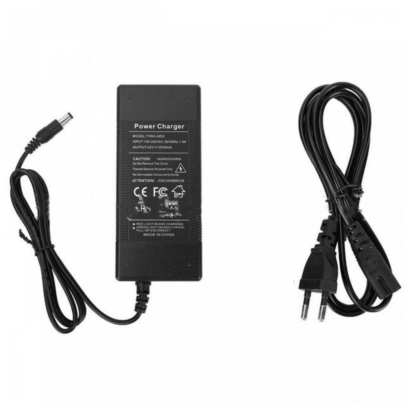 Зарядное устройство MyPads для электросамокатов Kugoo S1, S2, S3 PRO и совместимых моделей 42В 2А