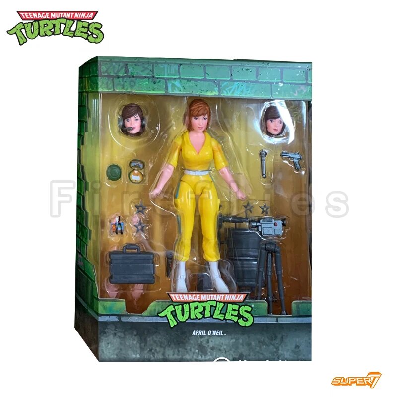 Super7 7-дюймовая фигурка April O'Neil из ПВХ