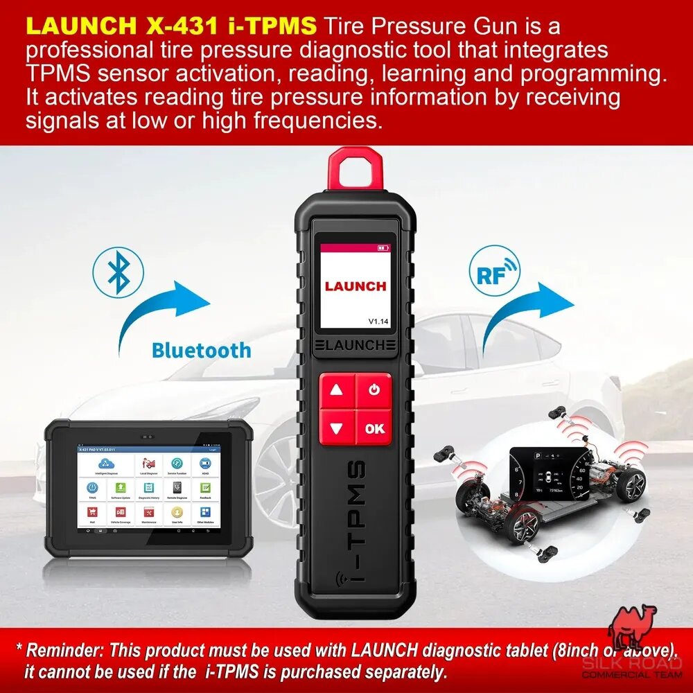 Датчик давления в шинах LAUNCH I-TPMS для авто диагностический