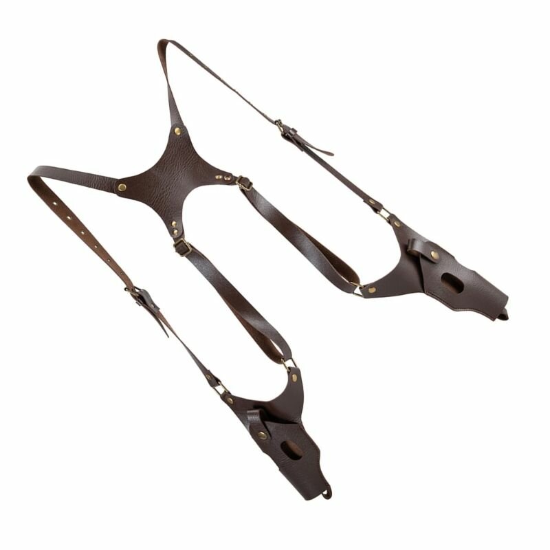 Тактическая подмышечная универсальная сумка для косплея в фильмах и телевизионных постановках на открытом воздухе, кожаная оружия