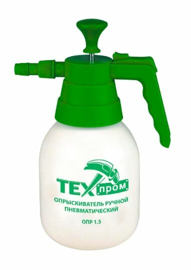 Опрыскиватель техпром ручной 1,5 л, распылитель пневматический