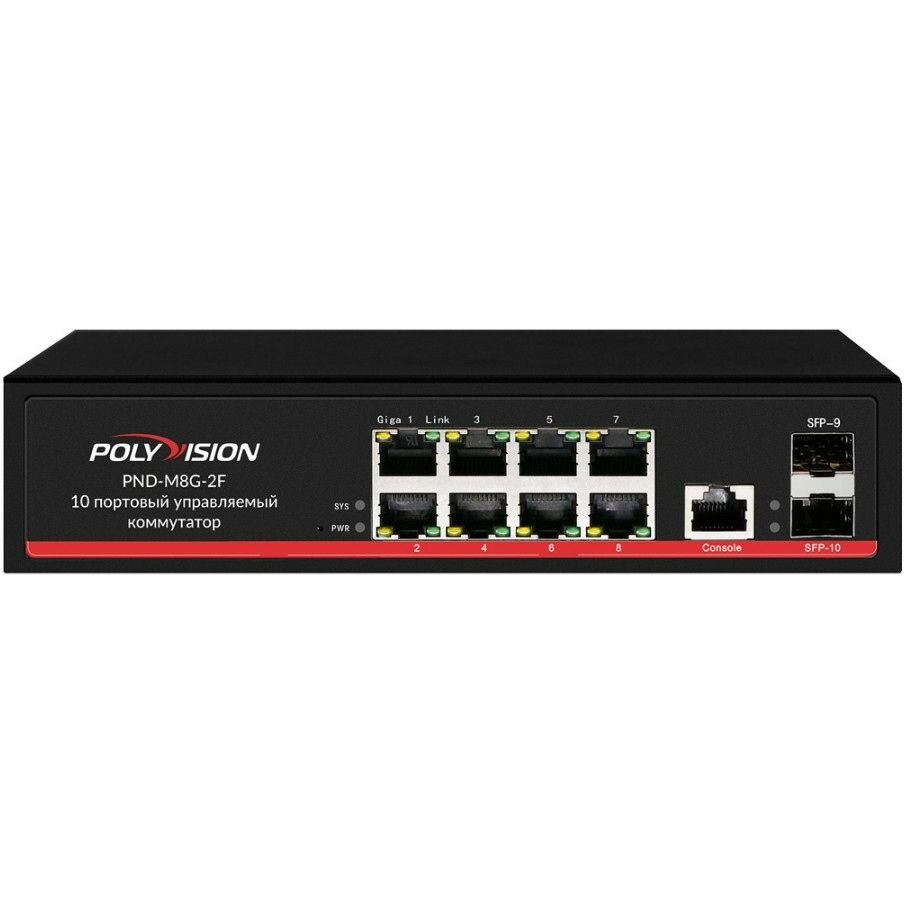 Polyvision PND-M8G-2F Коммутатор