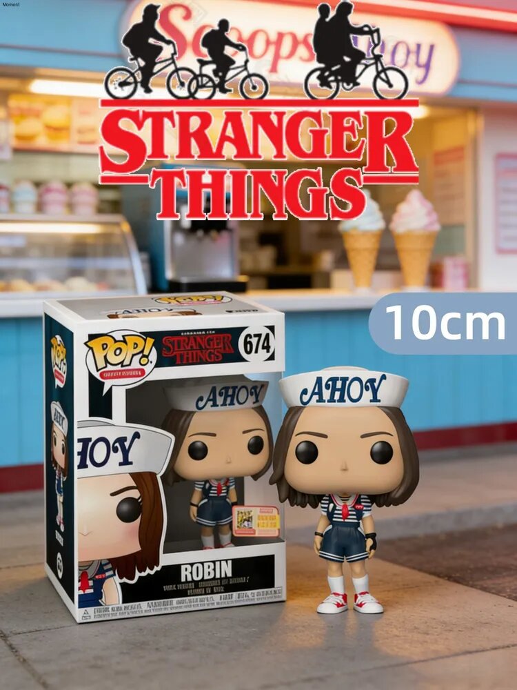 Фигурка Funko POP Stranger Things Robin, винил, 10cm