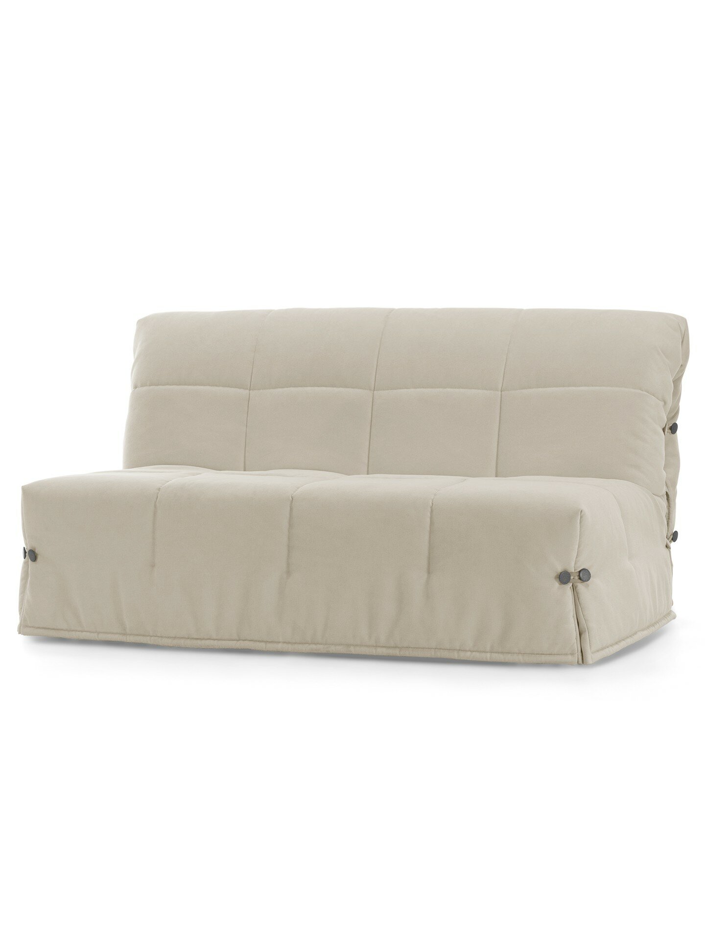 Диван Корона Лайт Velutto 16 NOW 125x115x95 см, бежевый Велютто, аккордеон Дом мебели для вас