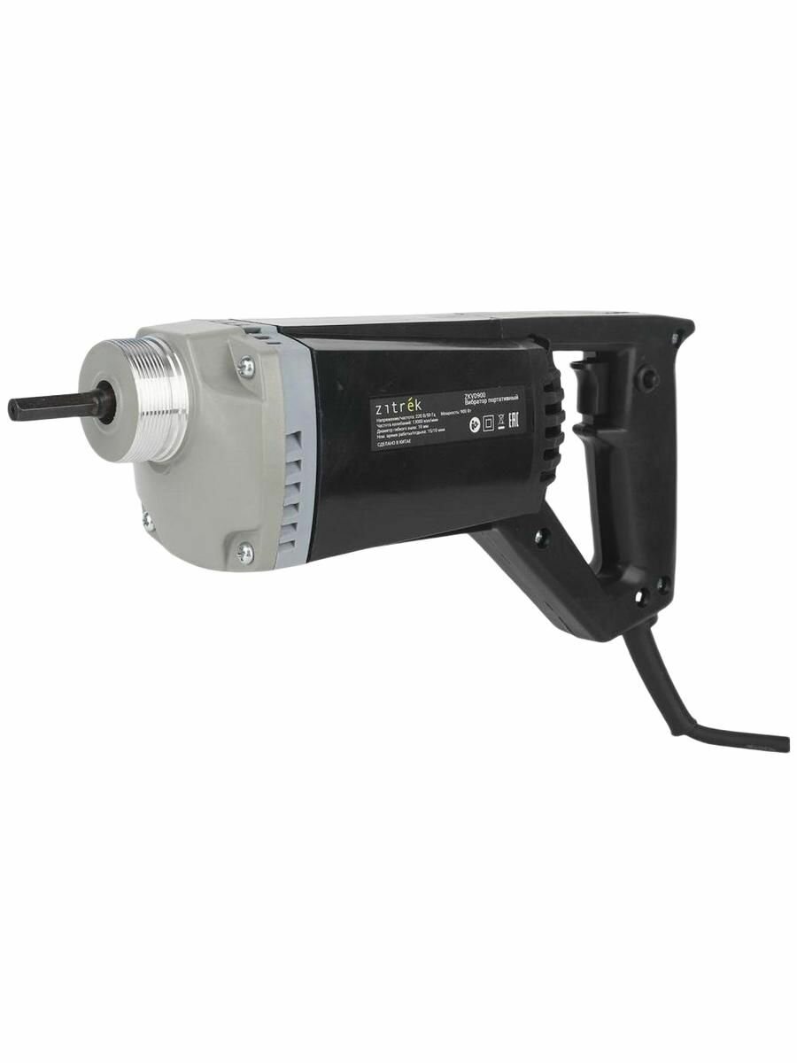 Вибратор портативный Zitrek ZKVD900 вал 1.5 м. со встроенной булавой ф-35 мм.