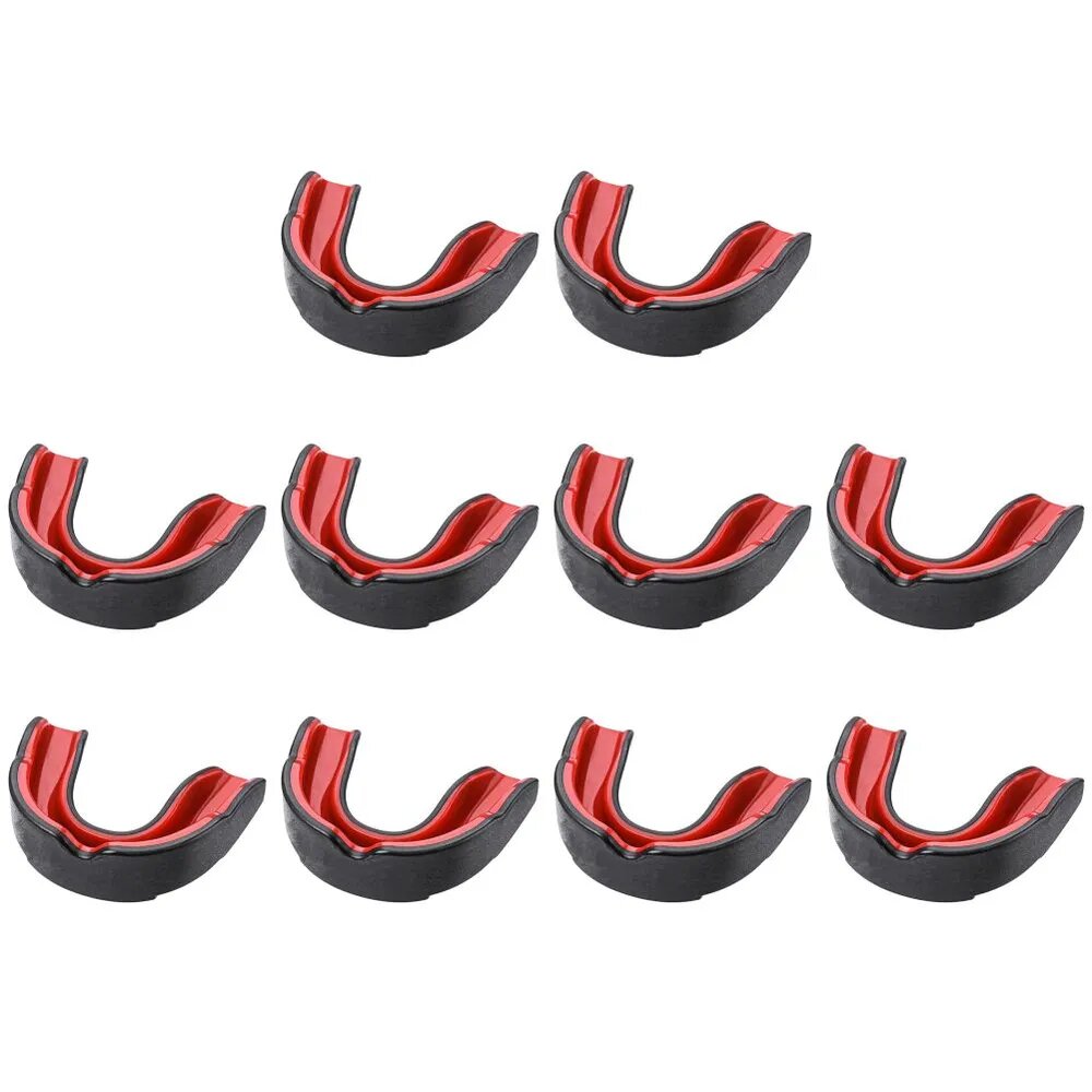 Защитная капа для взрослых Red для бокса, кикбоксинга, таэквондо, ММА и других единоборств