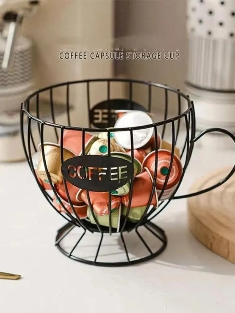 Корзина для хранения кофе "COFFEE" 20x20x14 см