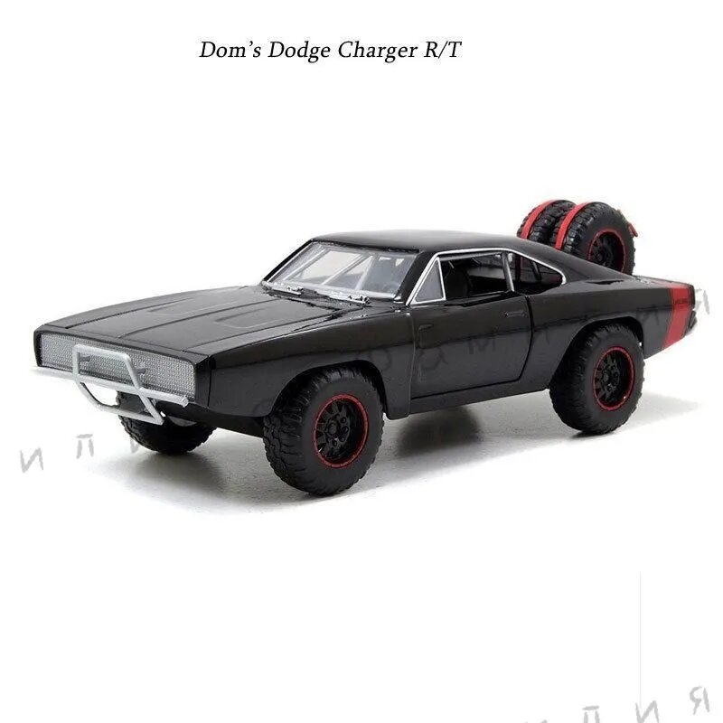 Машинка Fast and Furious Jada Форсаж 1:24 -Dom's Dodge Charger R/T off road DragonModelFD