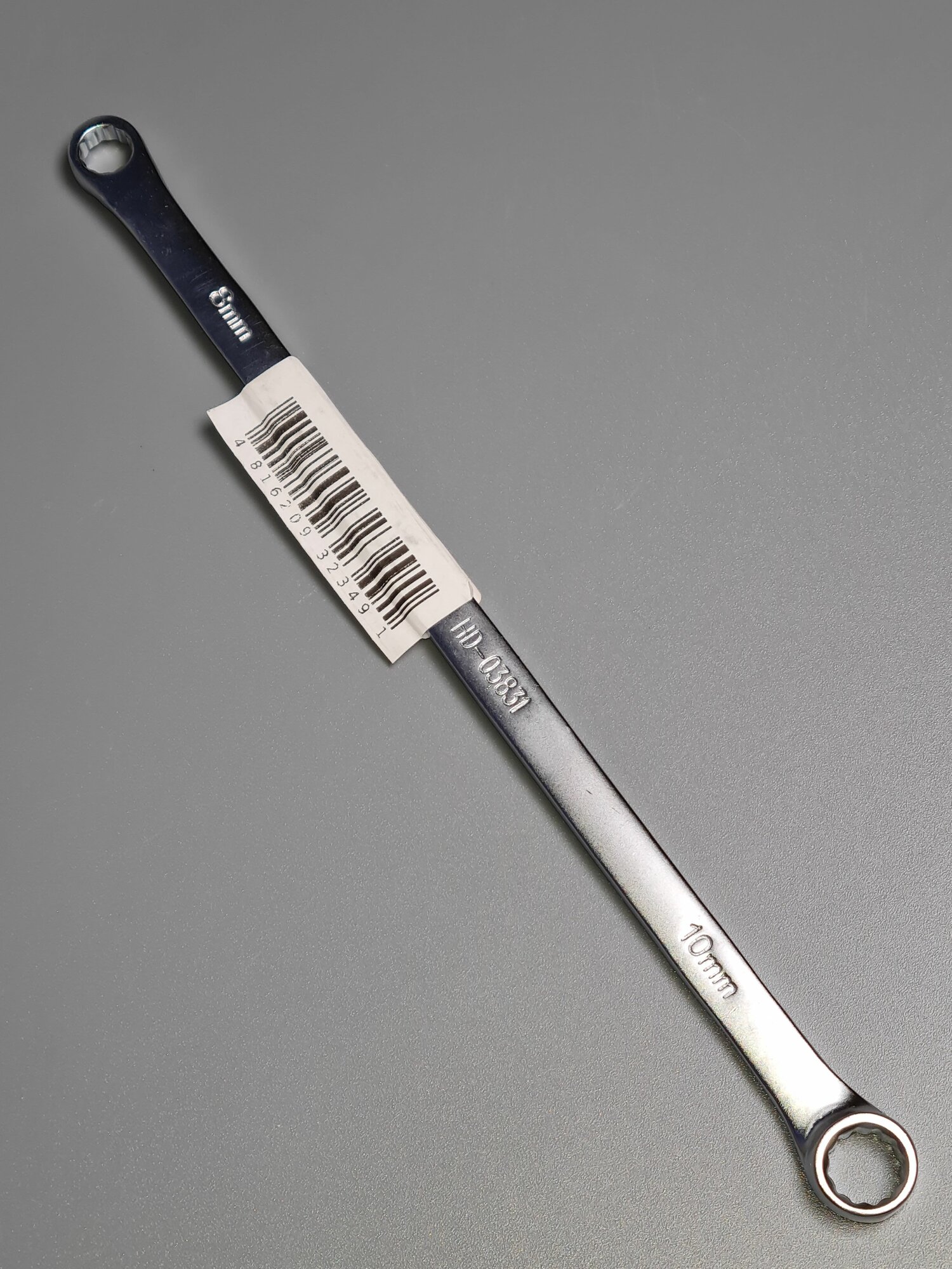 Ключ накидной 8х10 мм EXTRA LONG удлиненный, CrV H-D 03831-12 экстра длинный