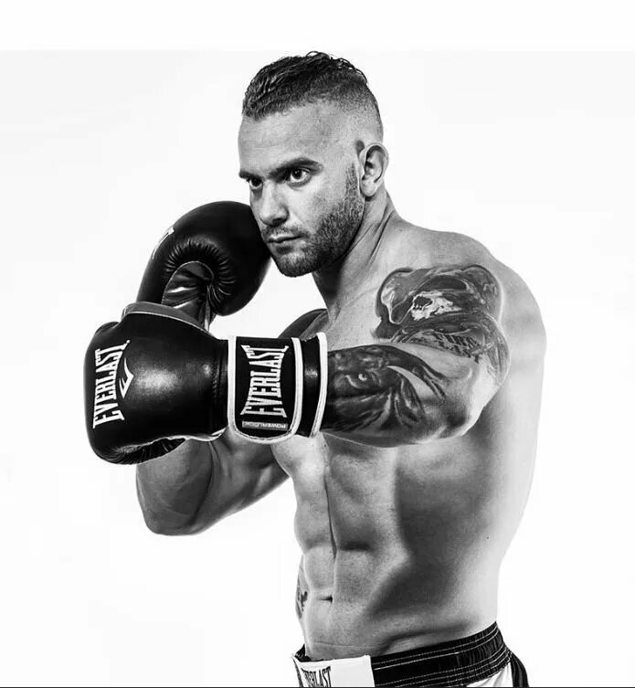 Перчатки боксерские EVERLAST POWERLOCK 2-го поколения, размер: 10, вес: 10 унций, голубые — фото 1
