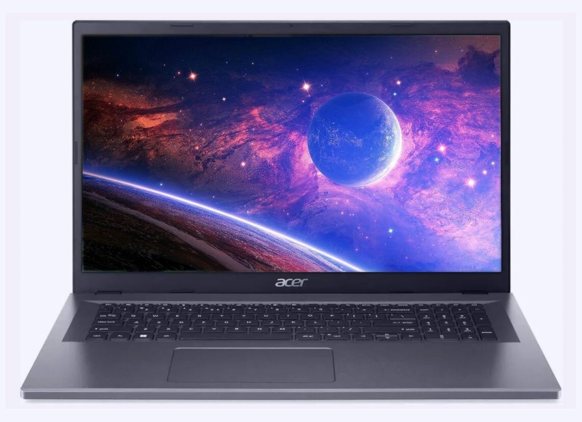 Ноутбук Acer Intel N-Series 2,8ГГц 4 ядер. 17' 1920x1080 Intel UHD Graphics Xe 24EUs Windows 11 Pro Русская раскладка
