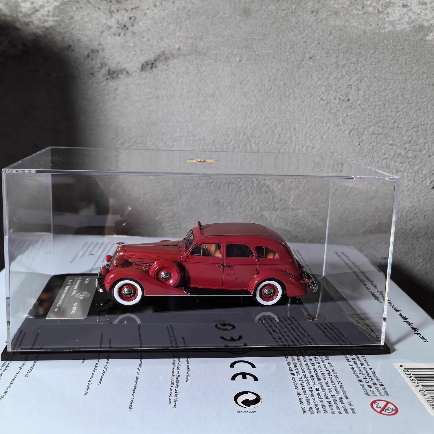DIP 1/43 ZIS-101A Советский московский лимузин Коллекционная модель винтажного автомобиля из смолы