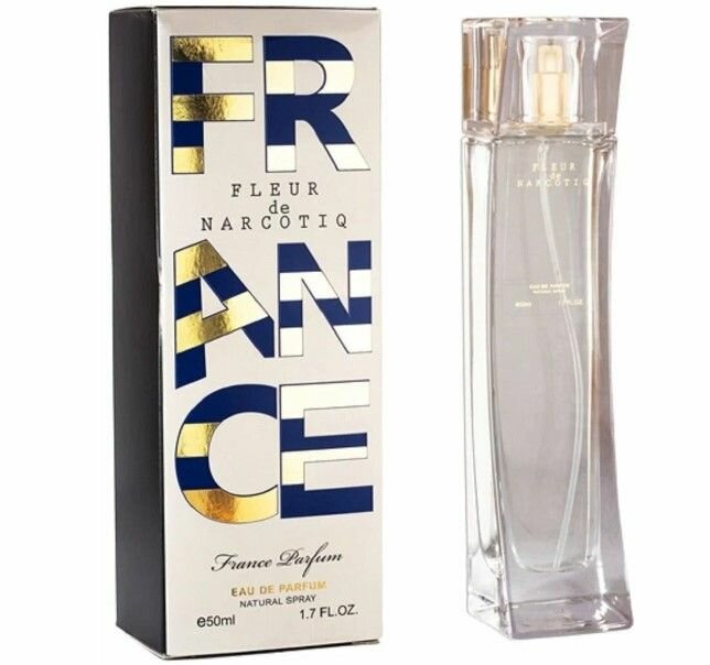 Парфюмерная вода France Parfum FLEUR de NARCOTIQ 50ml для женщин