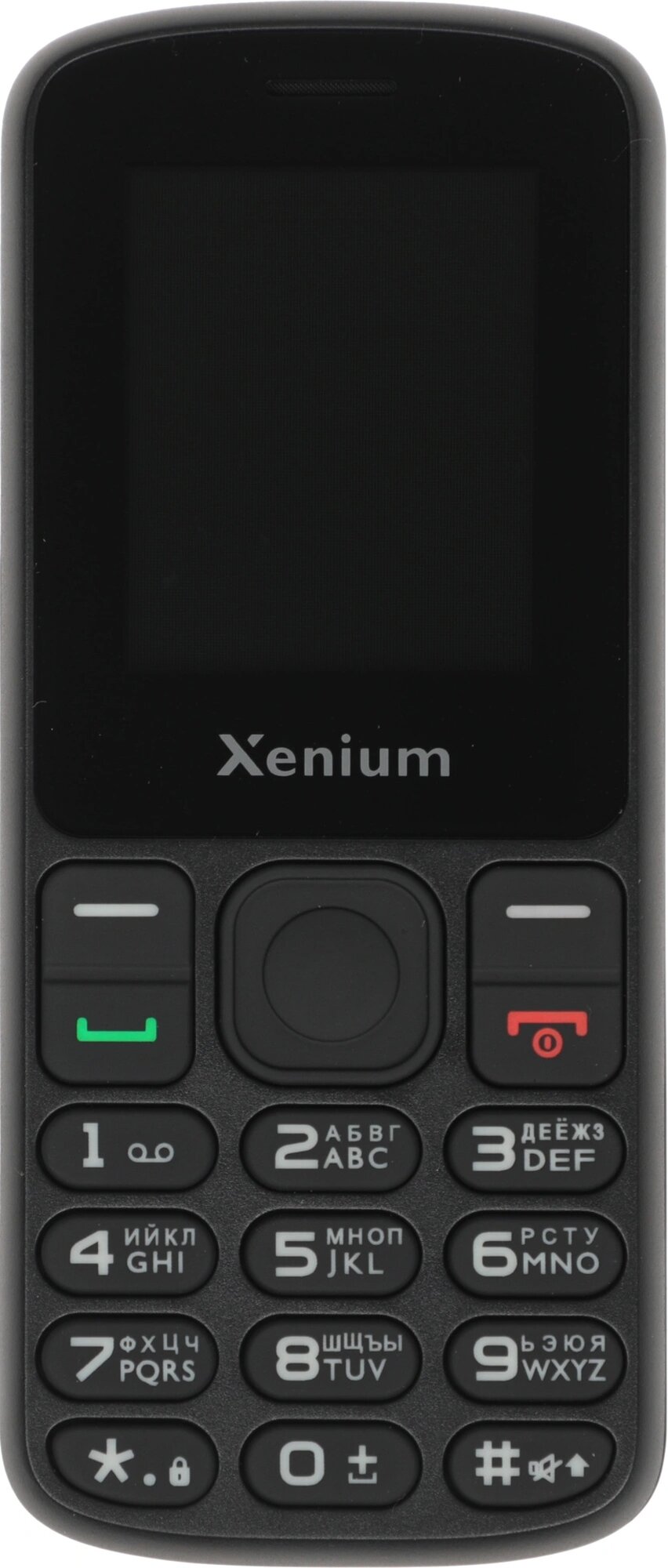 Мобильный телефон Xenium X160 черный 2Sim 1.77" TFT 128x160 Nuc