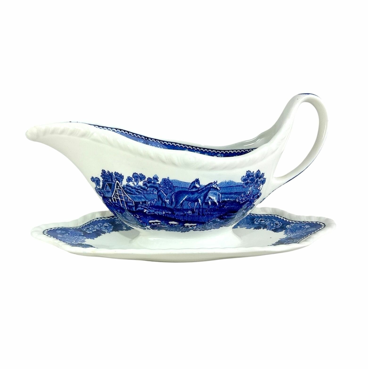 Соусник Adams / Адамс, винтаж. Англия