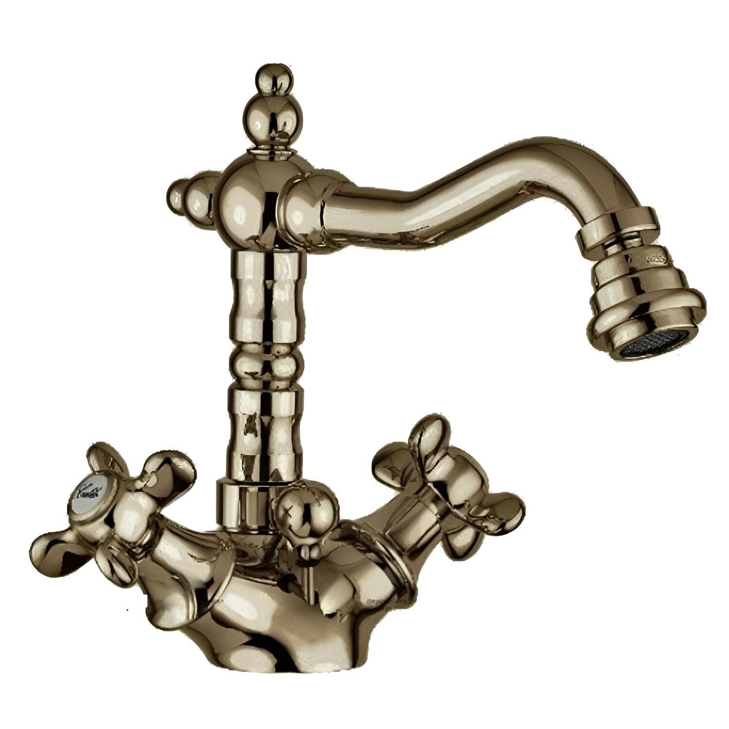 Смеситель для биде Ottocento OT710402065, латунь, бронза, двухрычажный, Webert, Италия