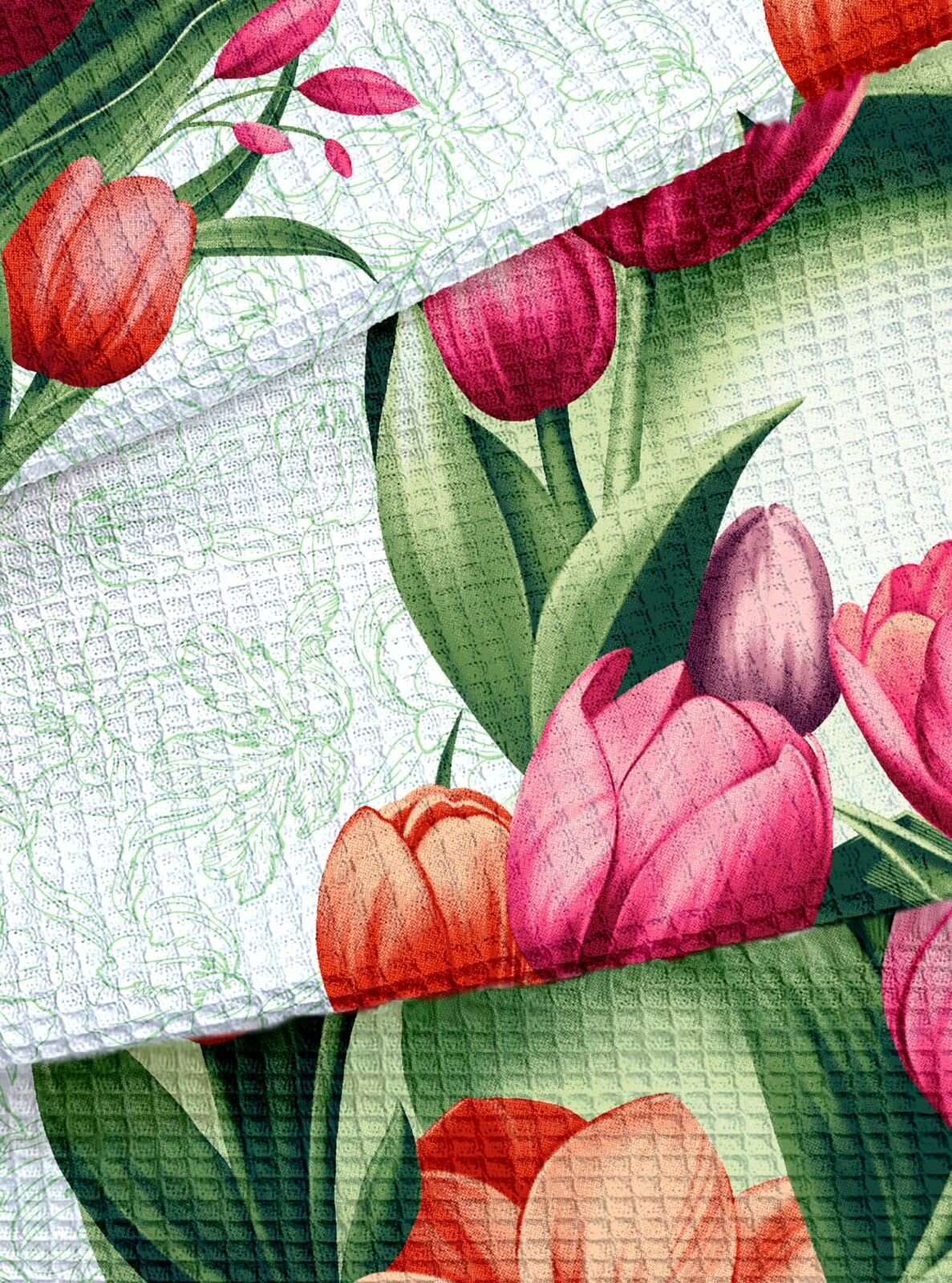 Вафельная ткань