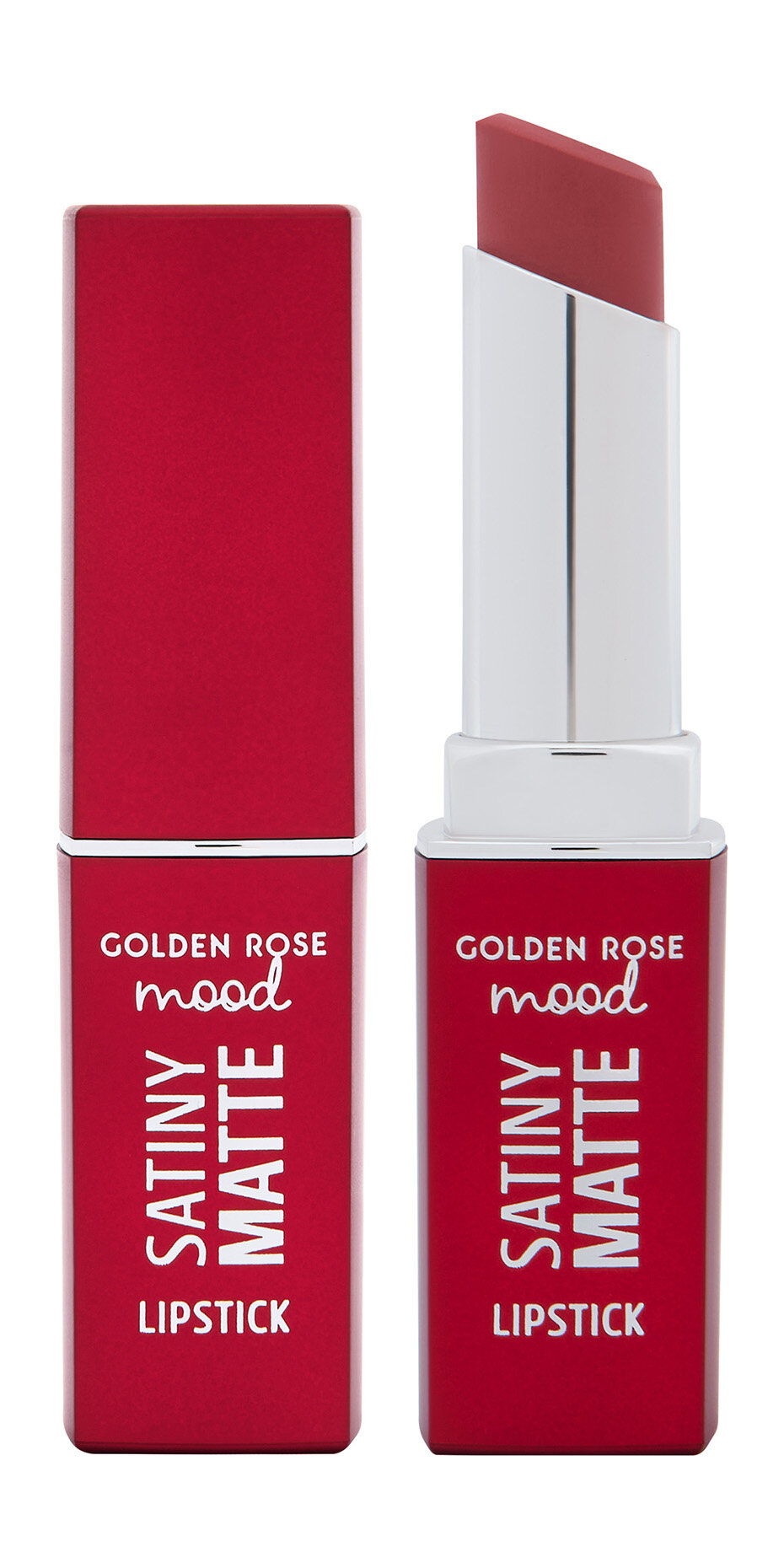 GOLDEN ROSE Помада для губ Mood Satiny Matte Lipstick, 3,5 г, 04 Blush Pink