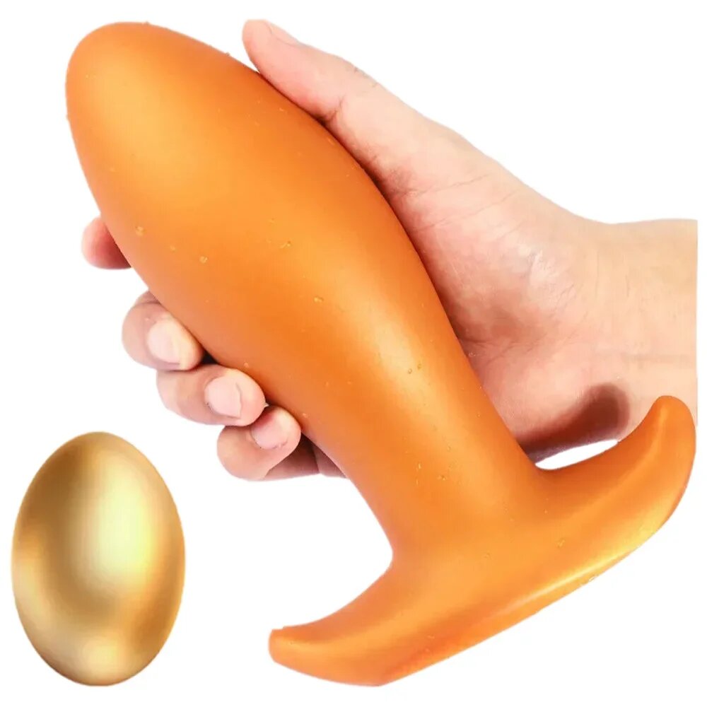 2020 Новая мягкая большая Анальная пробка бусинка «яйцо» большая Анальная пробка массаж простаты XXL