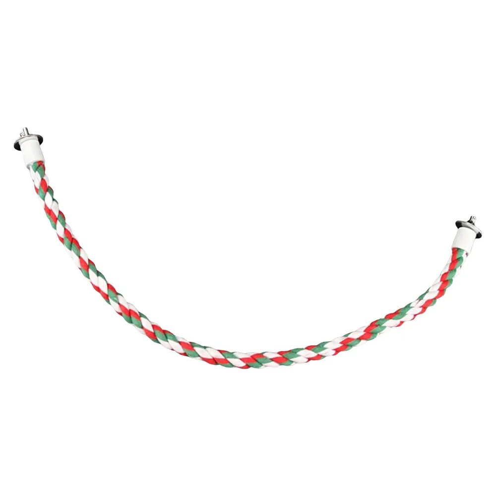 Гибкий канат для лазания попугаев и птиц, прочная жердочка для клетки, развивающая игрушка для активности питомцев.