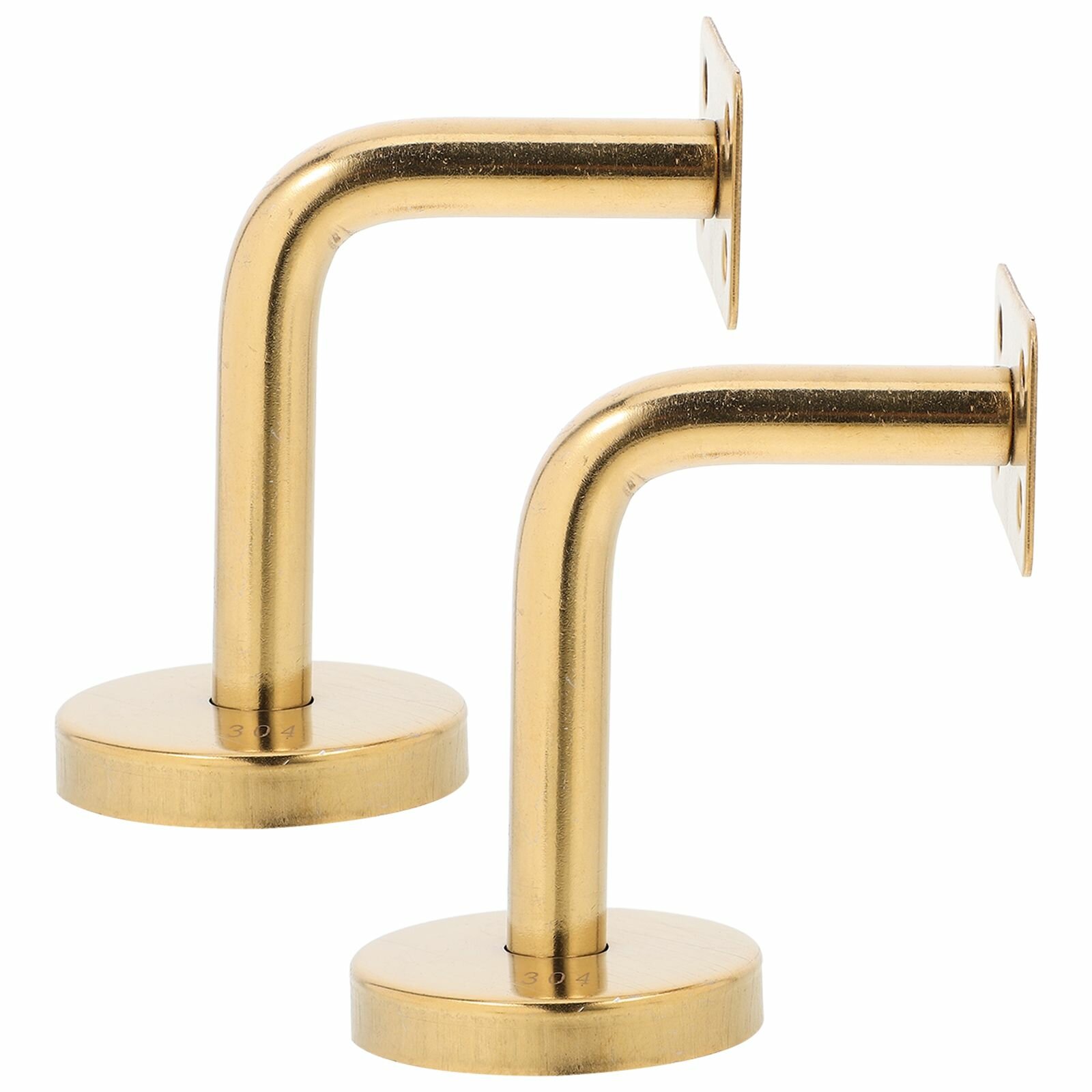 Перила Крепление, Из Нержавеющей Стали, Для Установки На Стену, 1 Набор