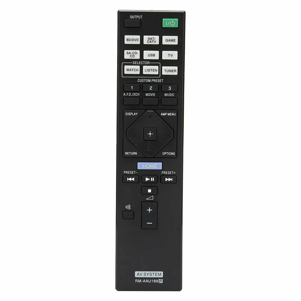 Пульт ДУ AAU189 для Sony AV систем HT-DDW3500/STR-DH830/STR-DN850/STR-DH750/HT-SS380