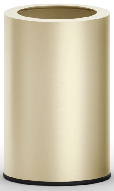 Ведро для мусора Decor Walther Rooms 0615082 со вставкой из нерж стали 32х20х20 см, цвет Gold matt