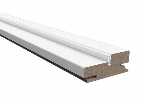 Коробочный брус Эмаль белая (РАЛ 9003) (телескопический)