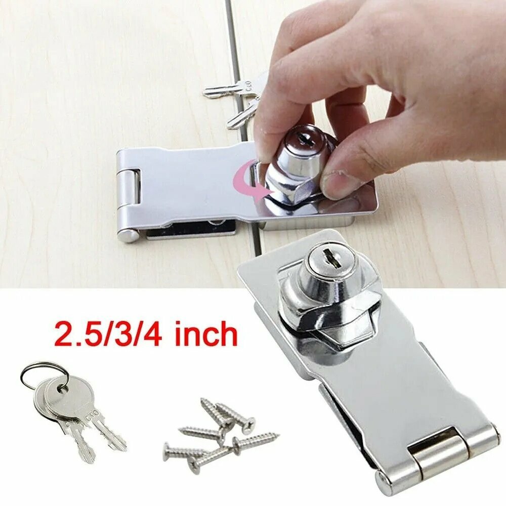 Замки для выдвижных ящиков без отверстий