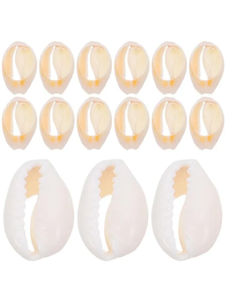 Набор из 2 натуральных спиральных ракушек 12-14 мм для изготовления украшений и декора