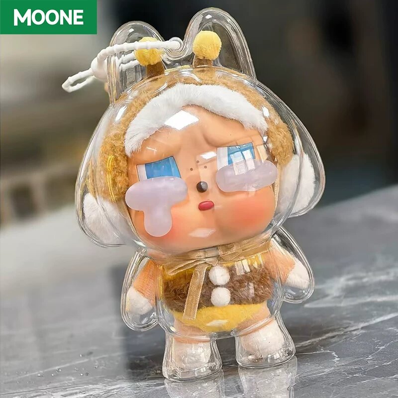 Защитный чехол CRYBABY для виниловой куклы Bubble Mart Crying Baby, сумка для переноски, акриловый пылезащитный чехол