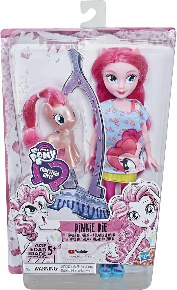 My Little Pony / Сквозь зазеркалье-Pinkie Pie- игровые куклы, подарки для девочек