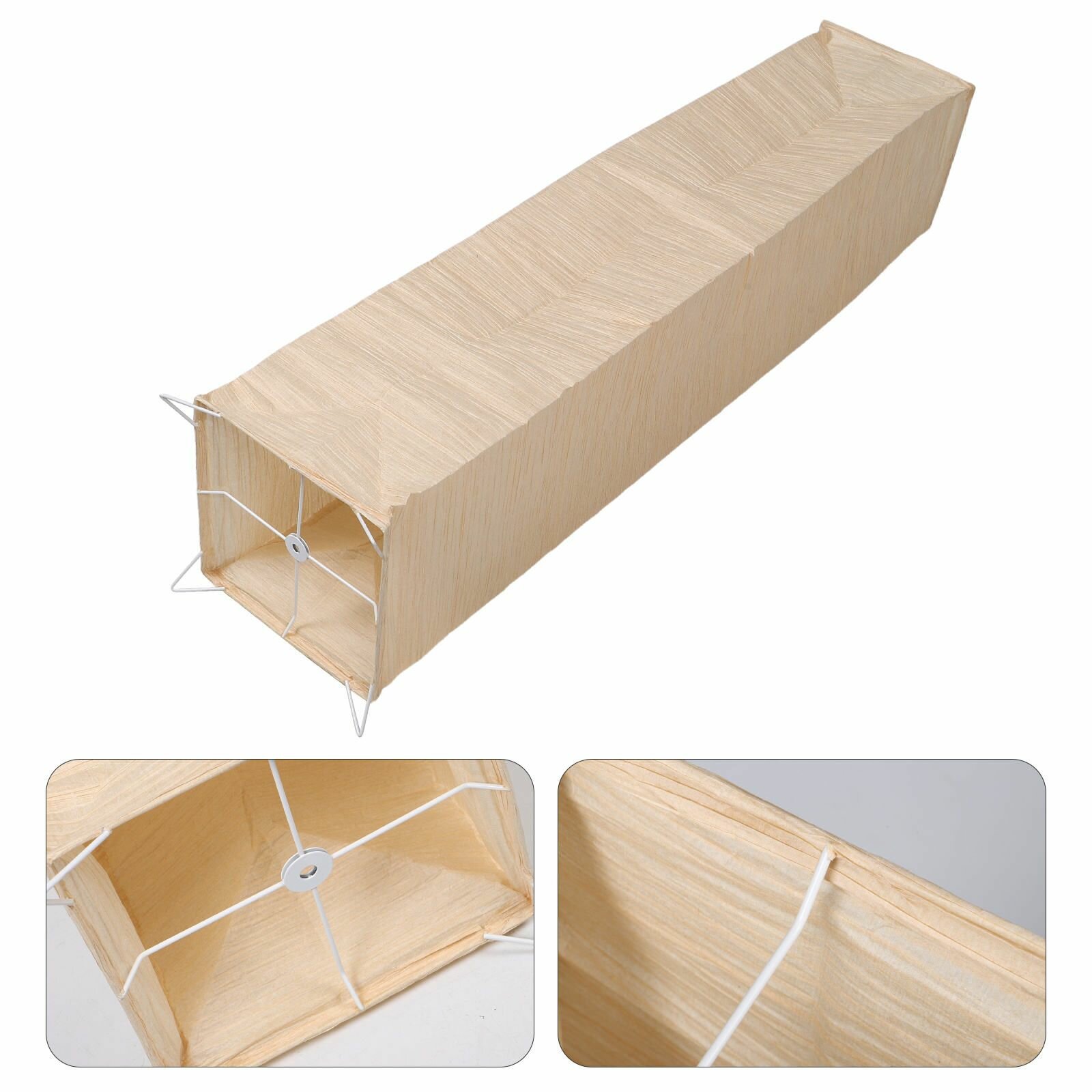 Абажур Из Бумаги И Железа, Современный Минималистский Стиль, Подходит Для Гостиной, Спальни, Офиса, 1 Шт