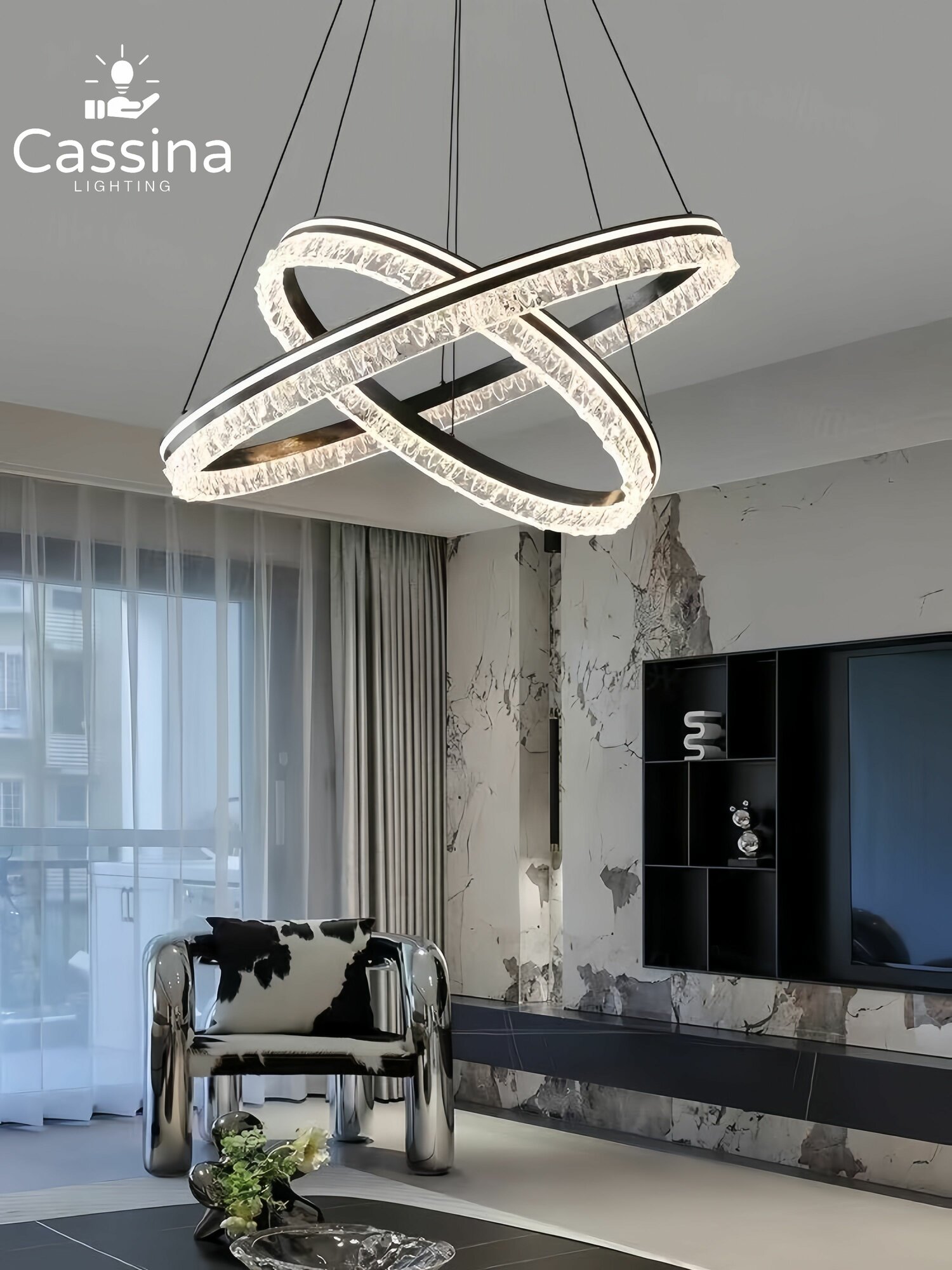 Cassina Люстра, LED, 128 Вт — фото 1