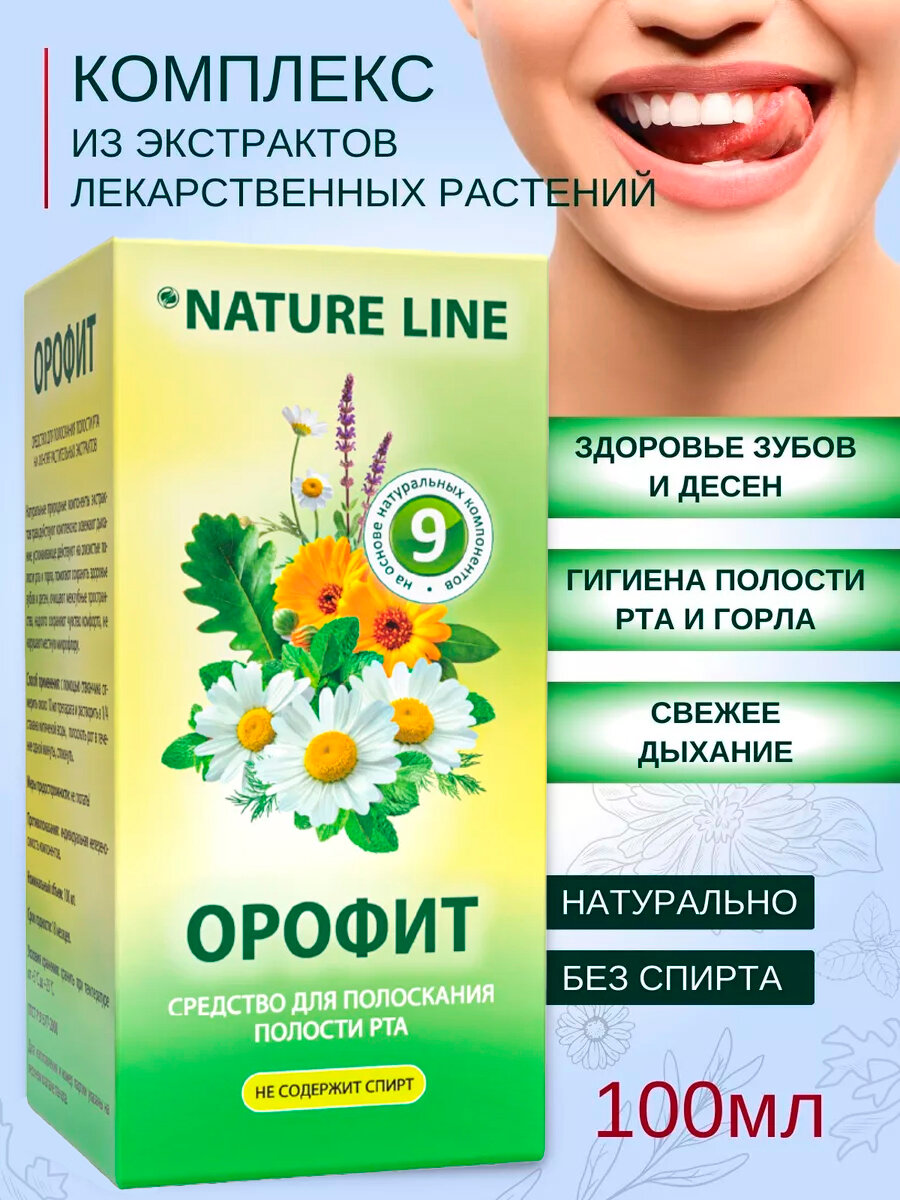 Орофит полоскание для полости рта жидкость 100 мл