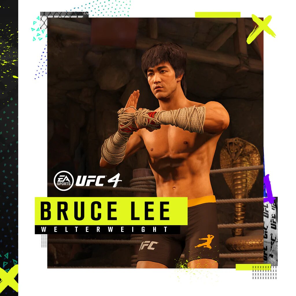Дополнение UFC 4 - Bruce Lee Welterweight, цифровое издание PlayStation 4, регион Турция / код пополнения баланса