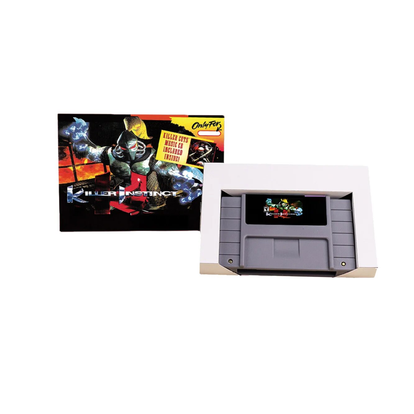 Killer Instinct Action для SNES, USA game with box
