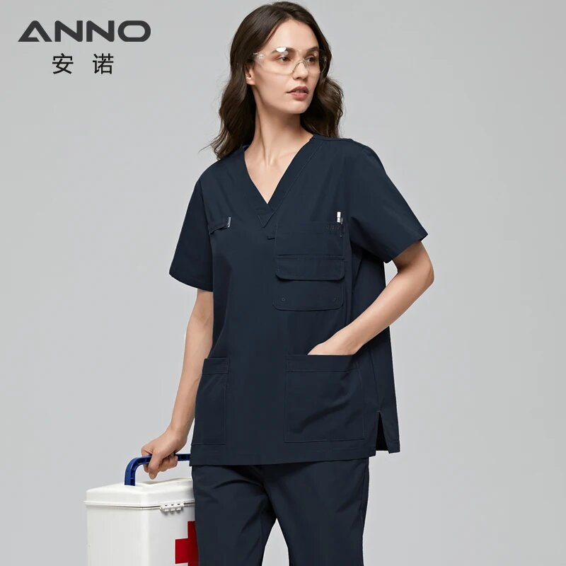 Униформа ANNO 16SS007SJ из хлопка и полиэстера 4XL, A10-Dark Blue-Set