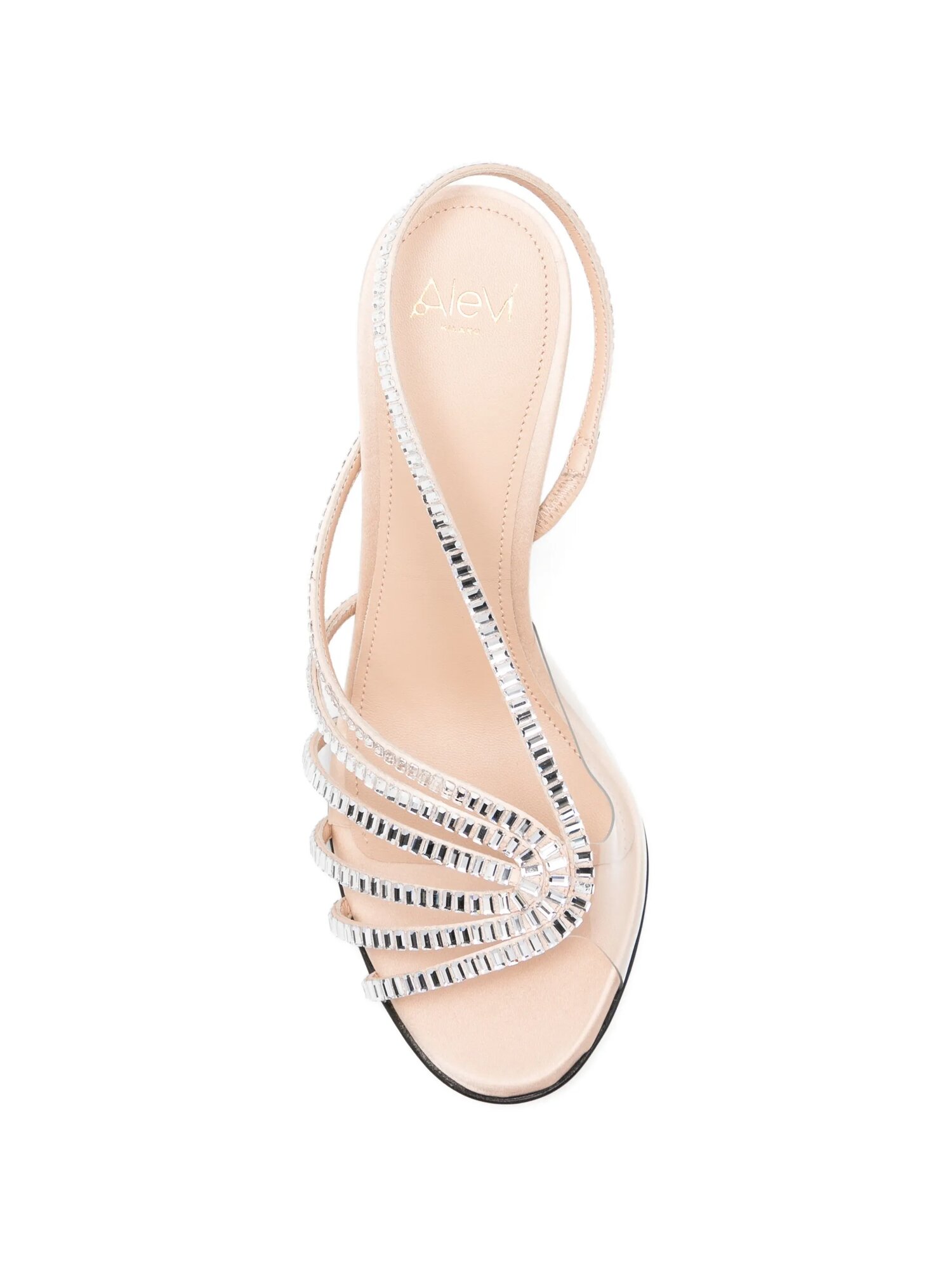 Босоножки Alevi Rhinestone-embellished sandals, размер 35 — фото 1