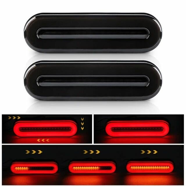 Универсальный стоп-сигнал и фара заднего хода! Задний фонарь 3-в-1 (стоп, габарит, задний ход) для автомобиля, грузовика, прицепа, трактора и ATV!