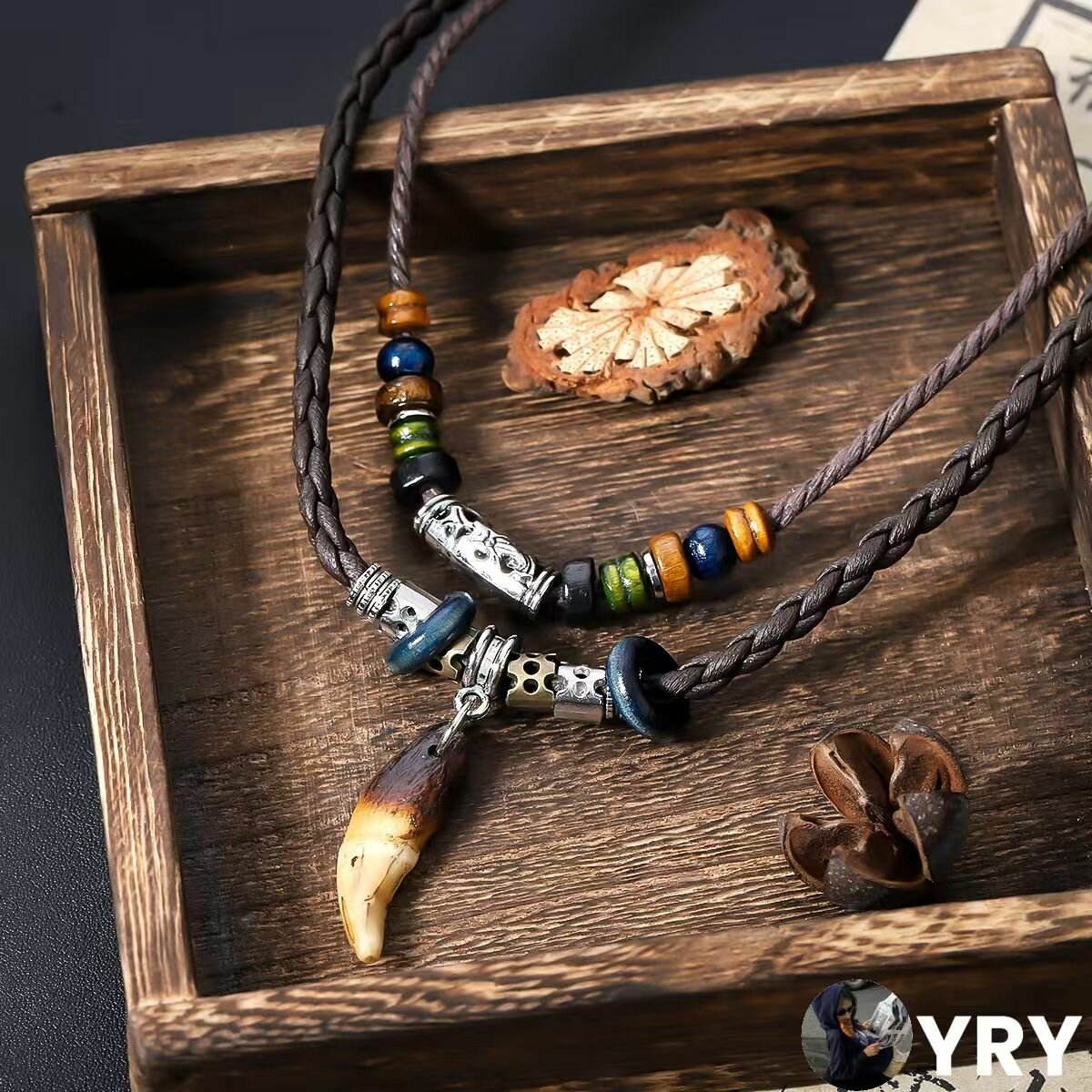 Славянский оберег Волчий Клык (натуральный) магический кулон амулет Зуб Волка