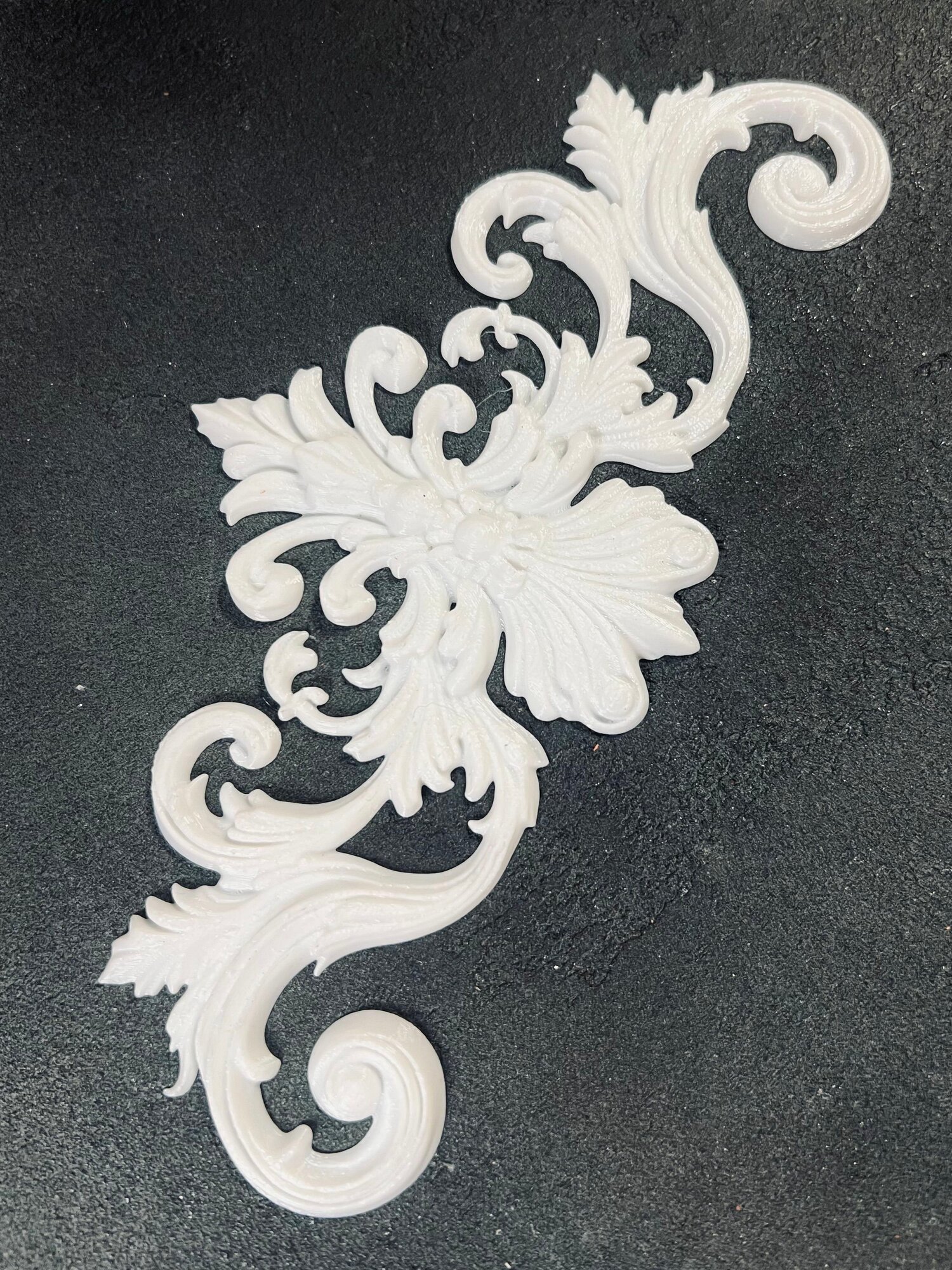 Накладной объемный декор, лепнина, 20см