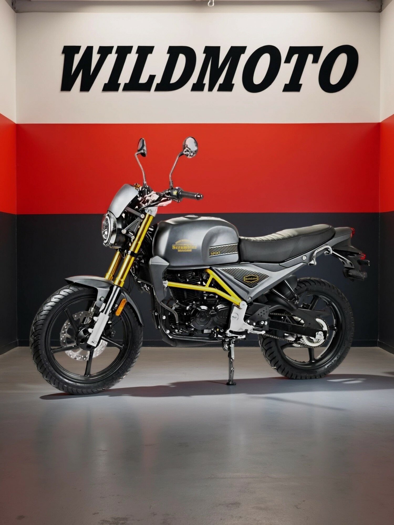 Мотоцикл дорожный , MotoLand (Мотолэнд) Scrambler 250 с ❗ПТС❗