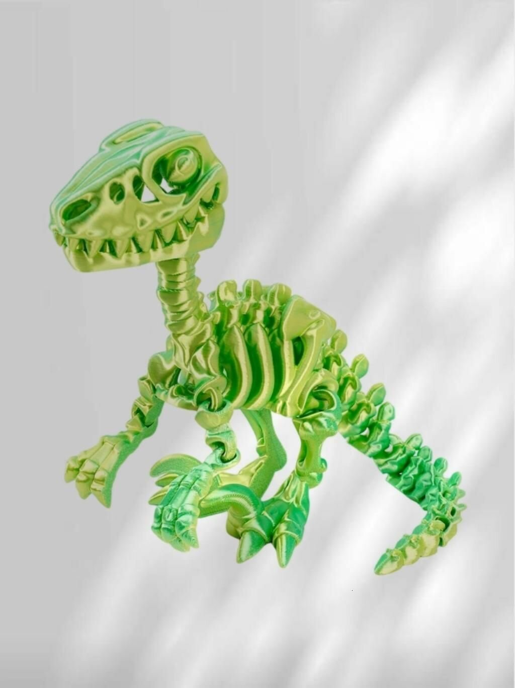 3D-модель скелета динозавра, - про - 12