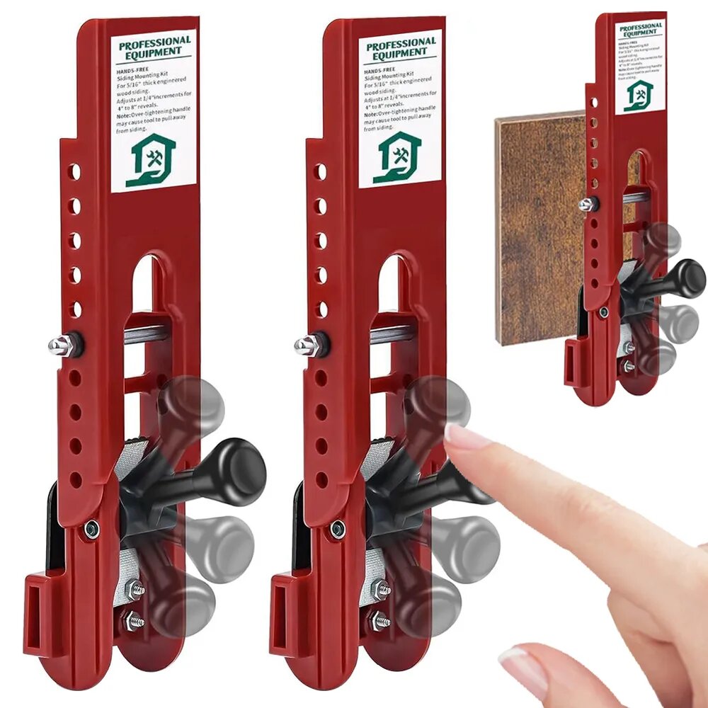 Инструмент для монтажа фасадных панелей из фиброцемента, 5/16 дюйма, красный