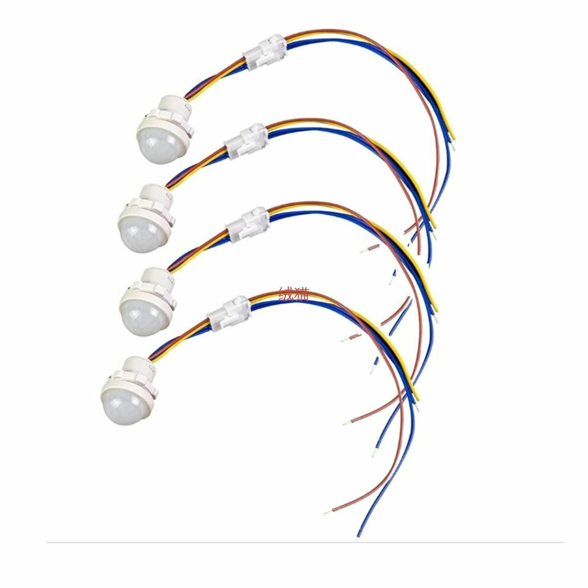 4 шт. Датчик движения, выключатель света, PIR Smart Detection AC110-240V, потолочный или настенный выключатель