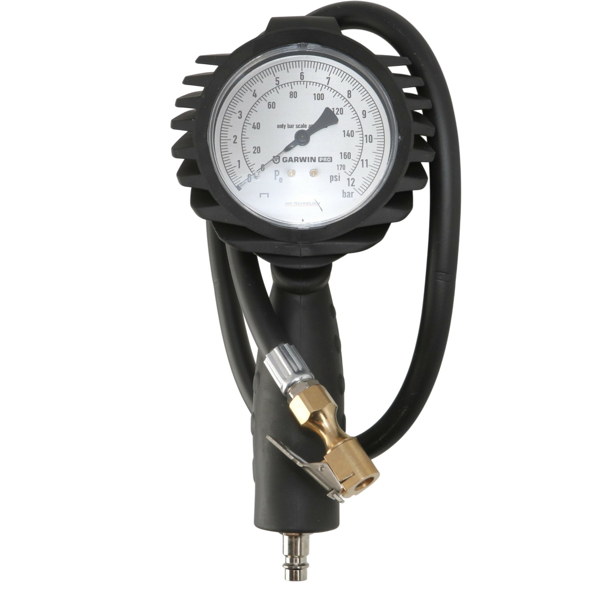 GARWIN PRO 806006-01 Пистолет для накачки шин с аналоговым манометром, 12 бар