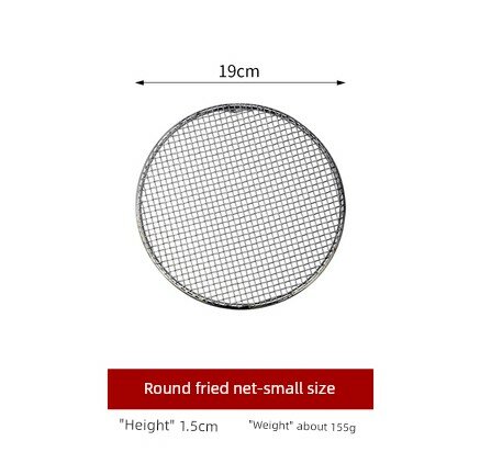 Японская кухня, нержавеющая сталь 304, прямоугольная полукруглая жареная темпура, жареная сетка, стойка для гриля,